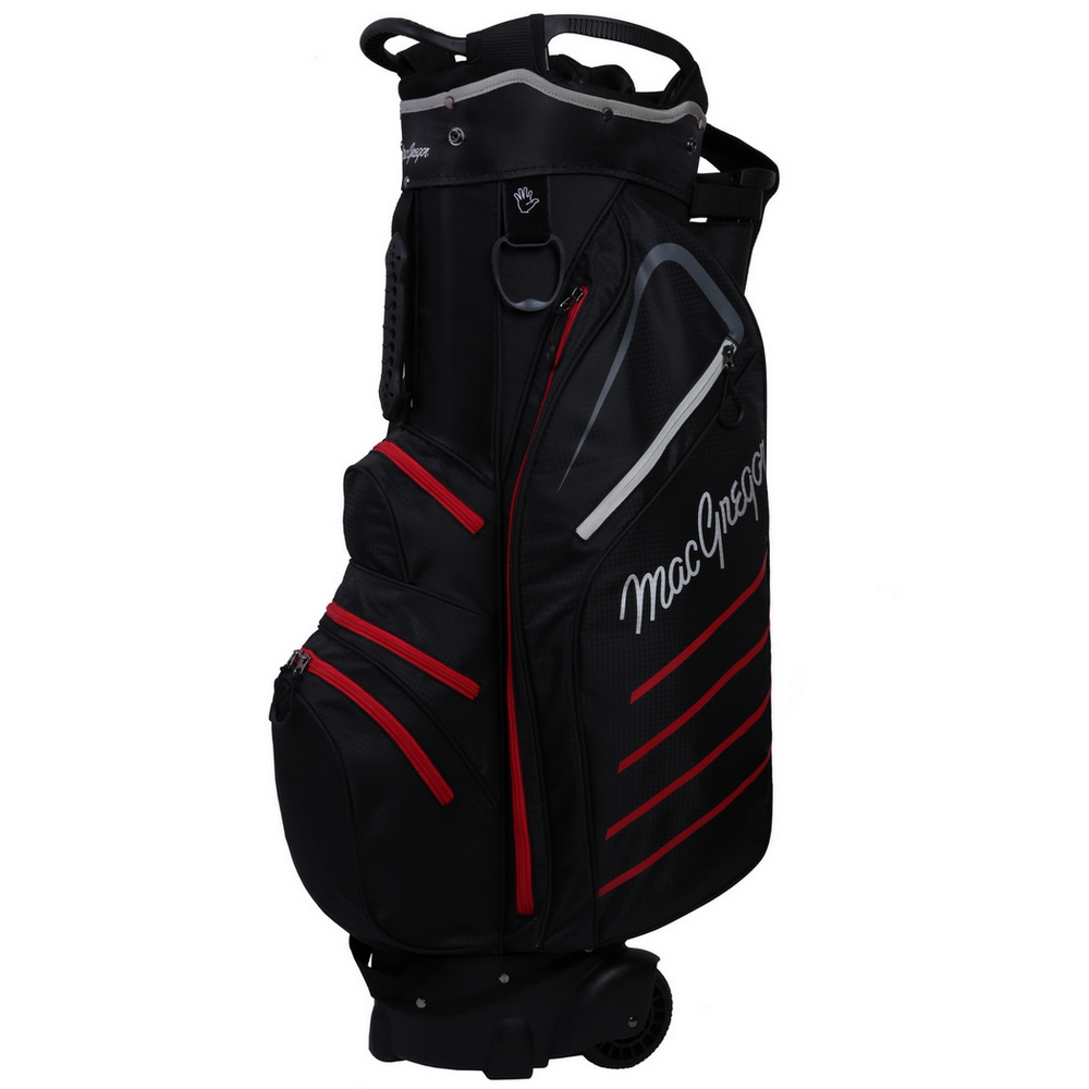 MacGregor Golf VIP Cart Bag with Built In Wheels / Handle, 14 Way ...