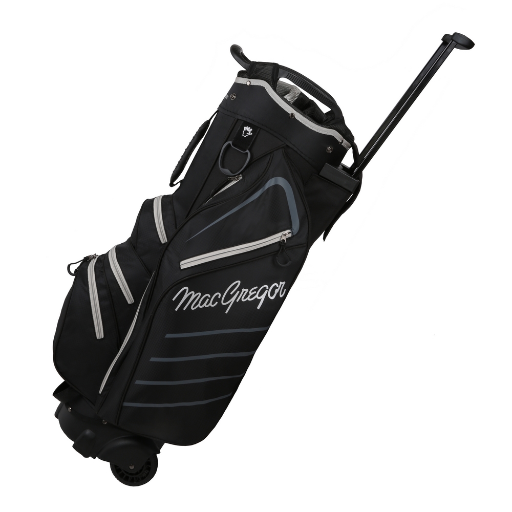 MacGregor Golf VIP Cart Bag with Built In Wheels / Handle, 14 Way ...